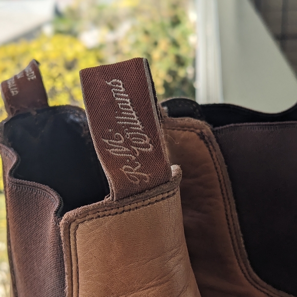 R.M. Williams | Shoes | Rm Williams Mens Brown Chelsea Leather Boots ...